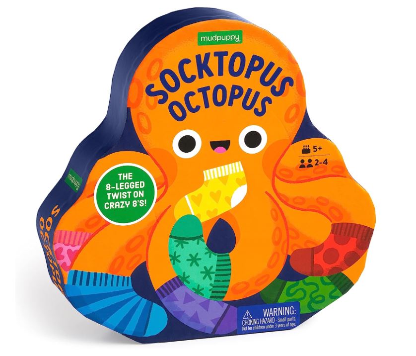 Chronicle Books Game Socktopus Octopus – Dales Clothing for Men and Women