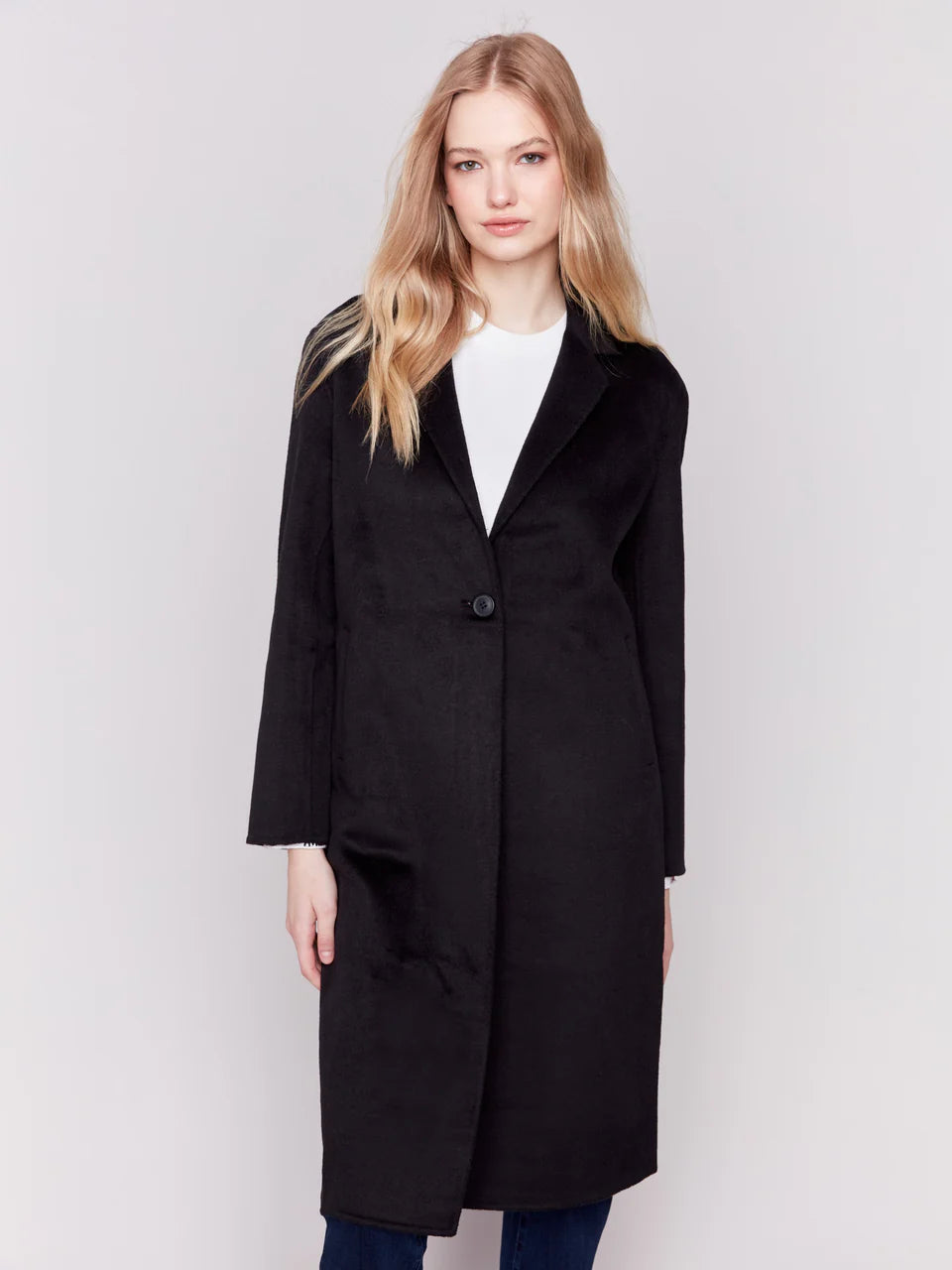Charlie B Double Face Long Wool Coat – Dales Clothing for Men and Women